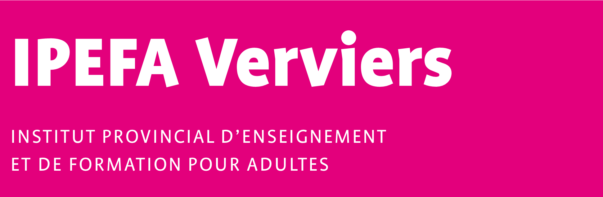Enseignement pour adultes Verviers – 4 entités d'enseignement pour adultes